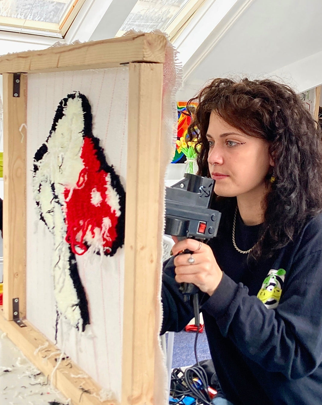 Tufting Leeds - Tadatuft tufting workshop