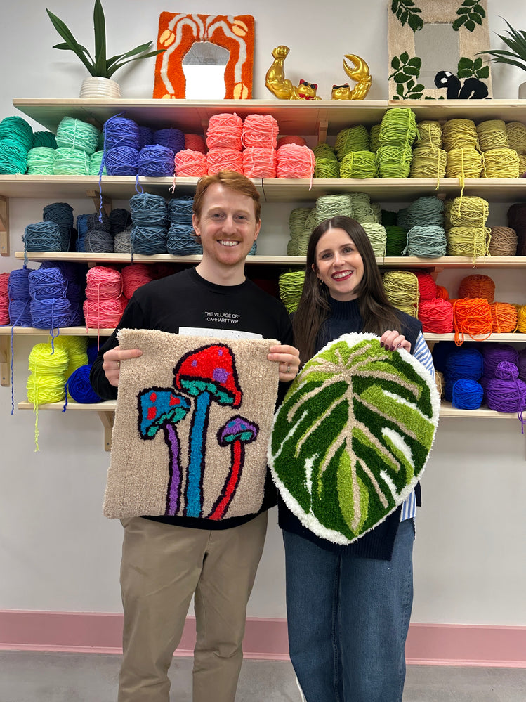 Tufting Leeds - Tadatuft tufting workshop