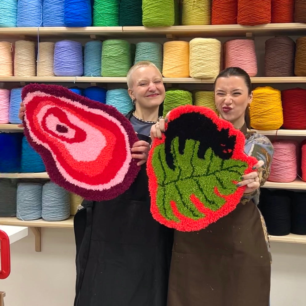 Tufting Leeds - Tadatuft tufting workshop