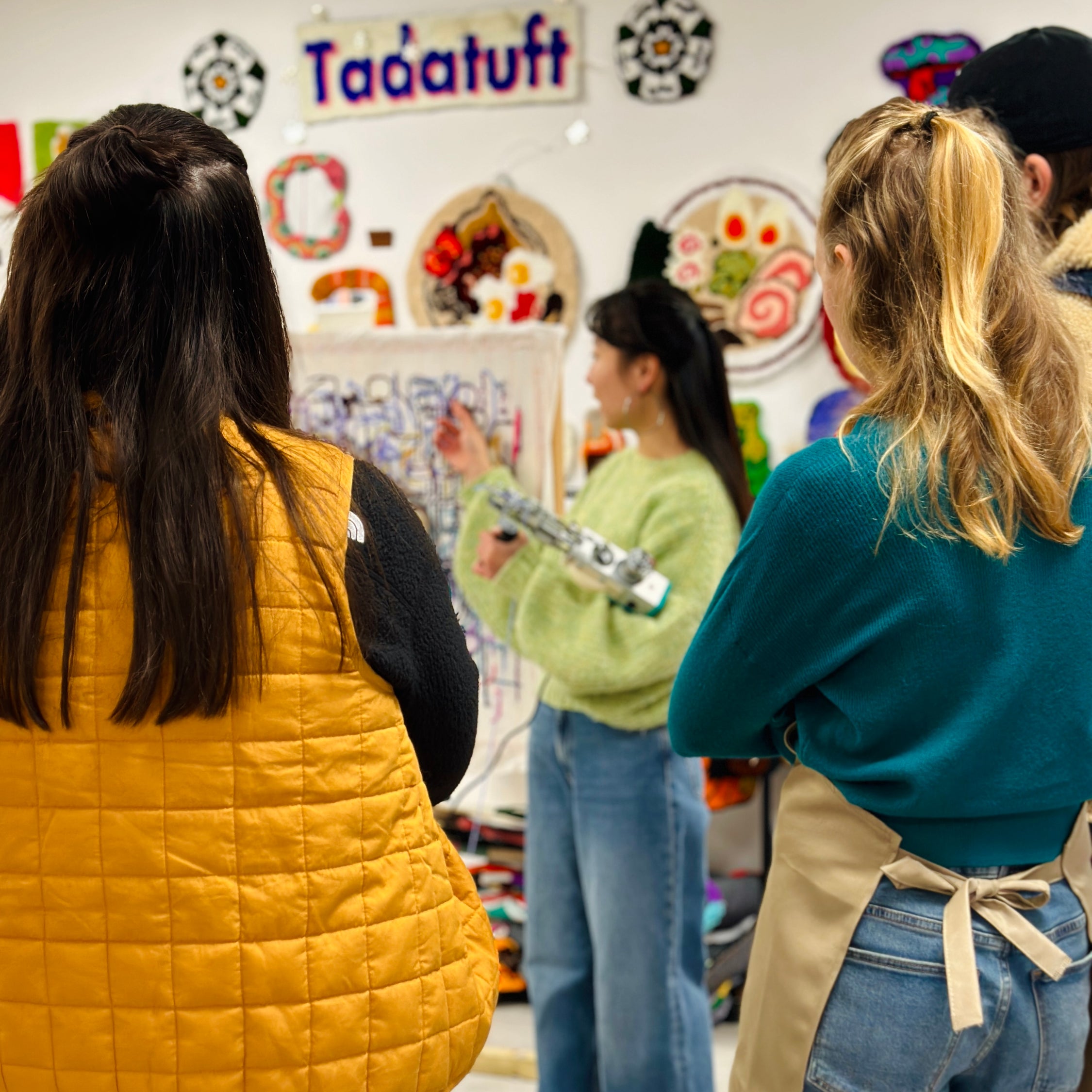 Tufting Leeds - Tadatuft tufting workshop